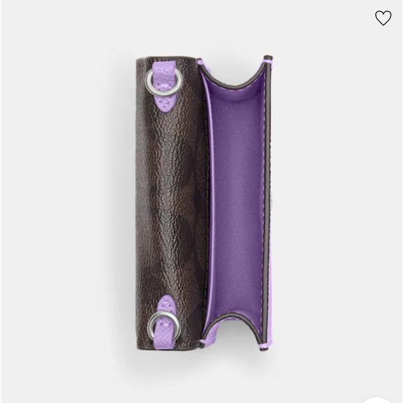 Coach | Accessories | Coach Mini Wallet On A Chain With Signature ...